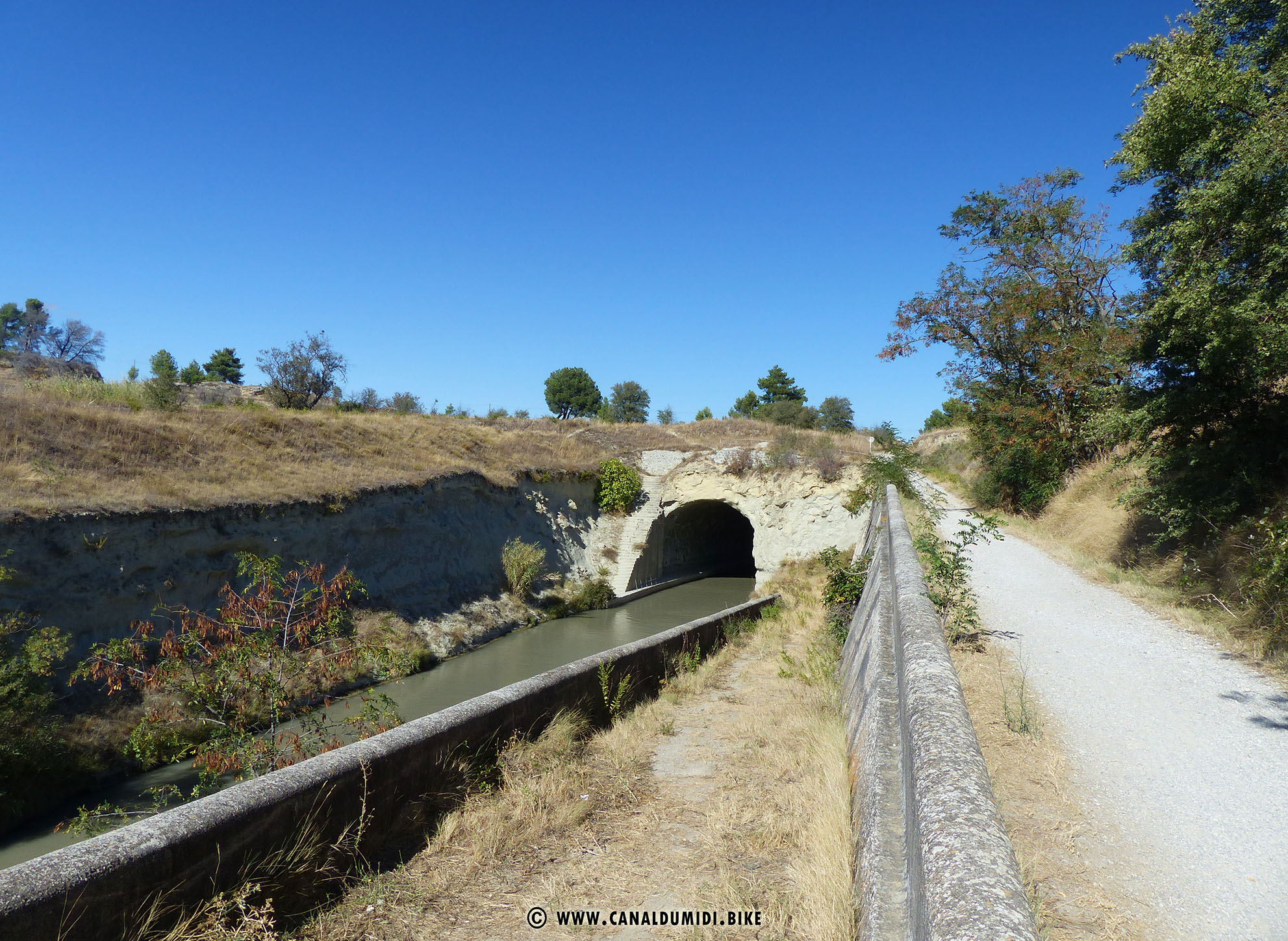 Canal Du Midi Bike | Tunnel De Malpas on the Canal Du Midi